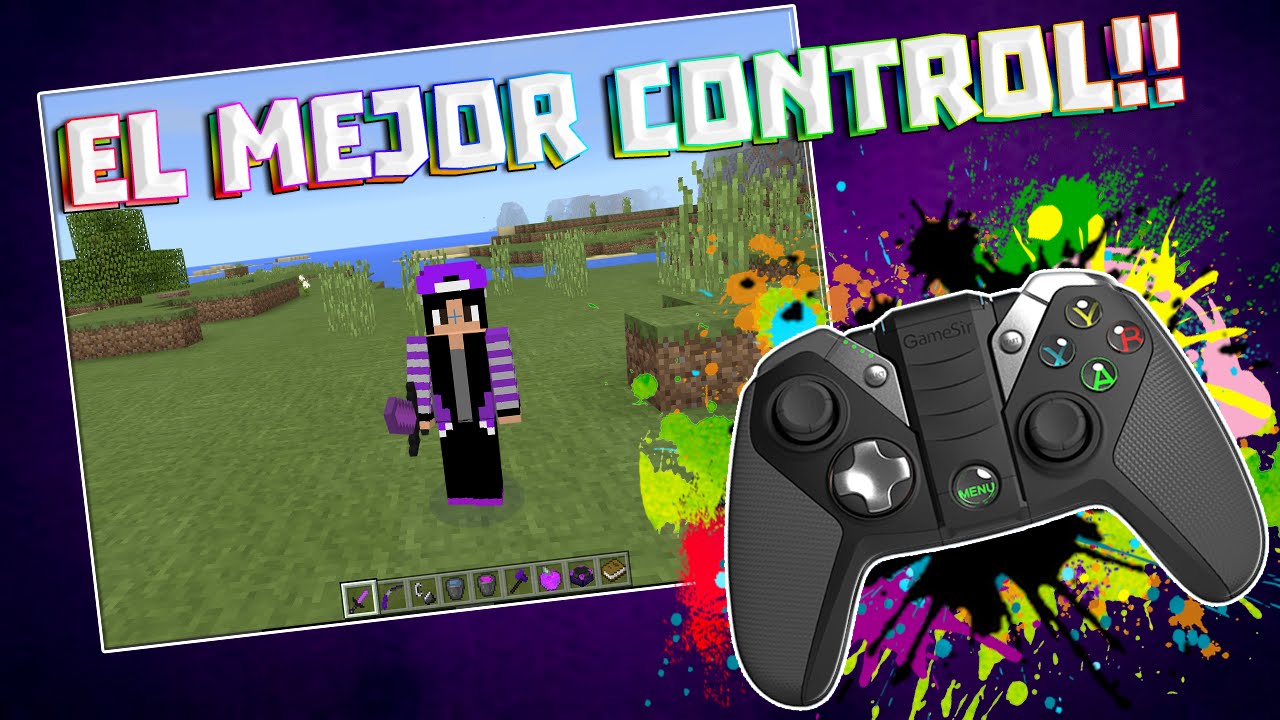 EL MEJOR CONTROL PARA JUGAR MINECRAFT PE & OTROS JUEGOS :V / Review Ga ...