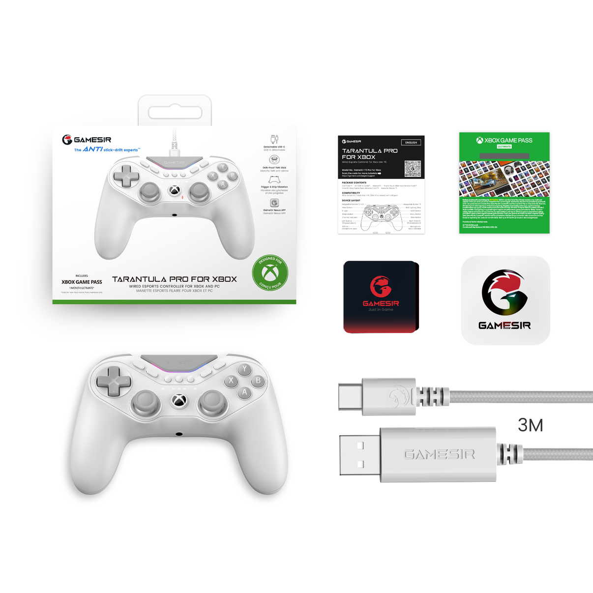 GameSir Tarantula Pro Wired Esports Controller for Xbox & PC